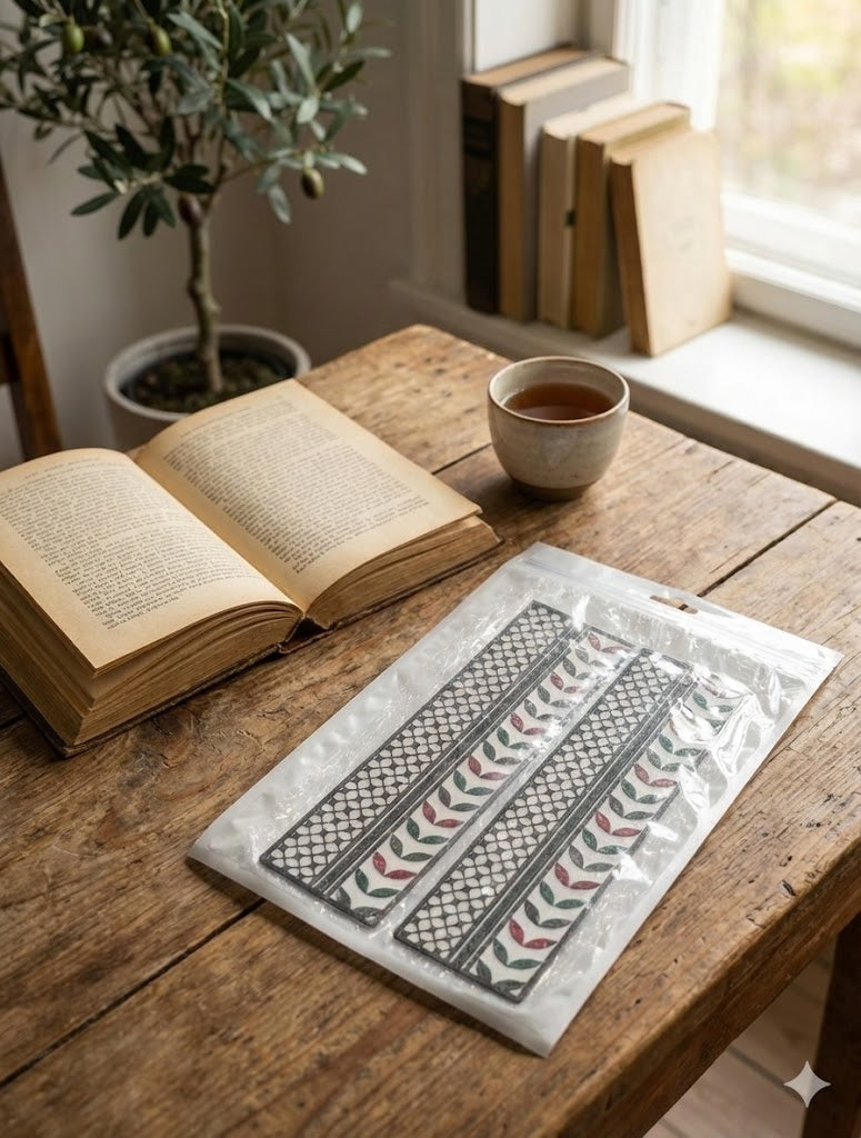 Heritage in Pages | 3D-Printed Palestinian Tatreez & Keffiyeh Bookmark ...