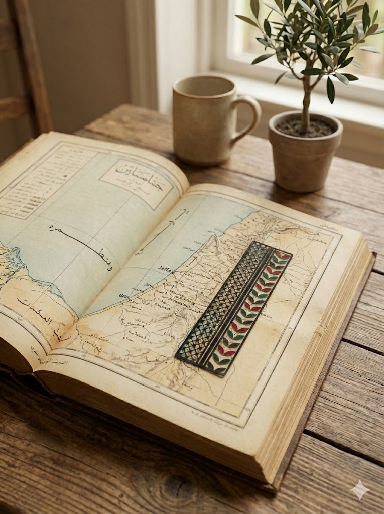 Heritage in Pages | 3D-Printed Palestinian Tatreez & Keffiyeh Bookmark ...